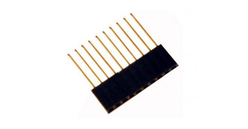 10-pin Stackable Headers for Arduino - 10-pin female header- with extra ...