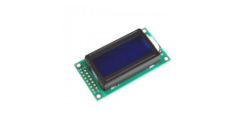 8 x 2 LCD Module 0802 Character Display Screen